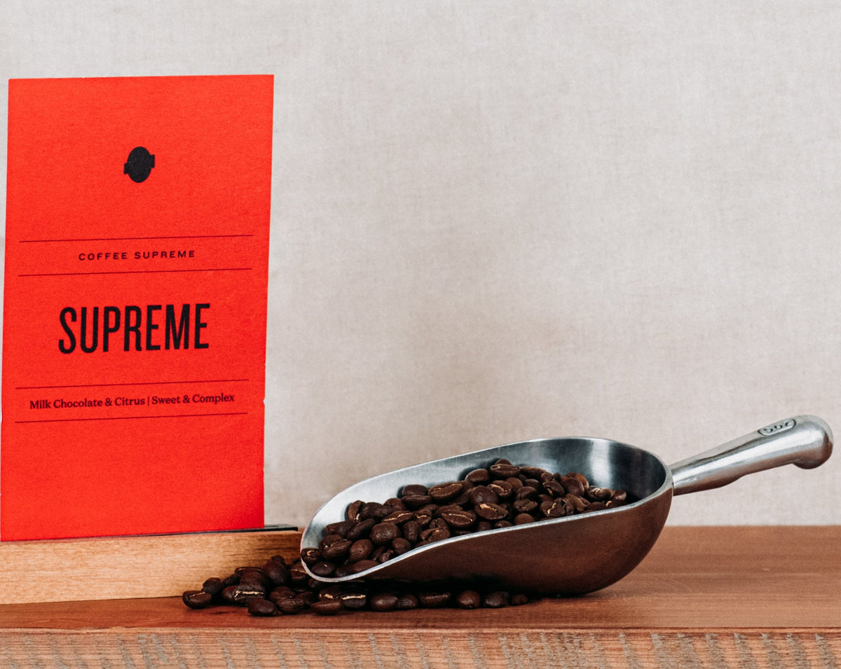 Coffee Supreme - Whole Beans or Ground, Decaf available – Hopper ...